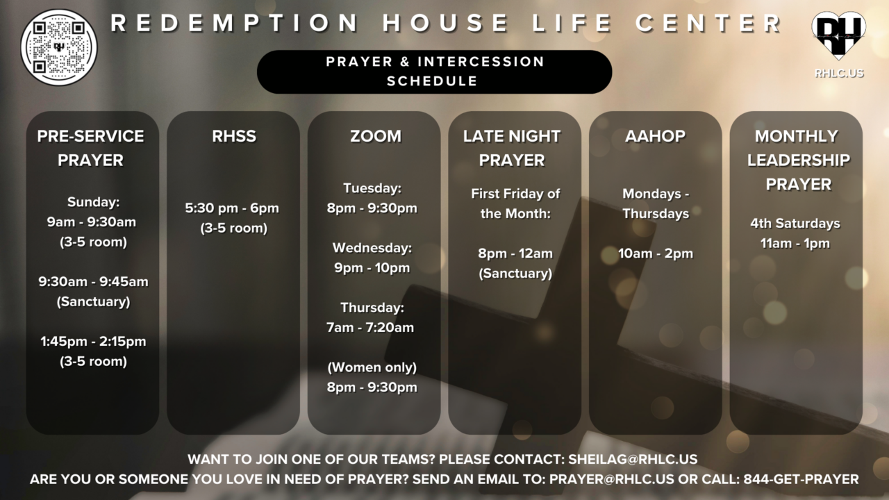 RHLC | Redemption House Life Center